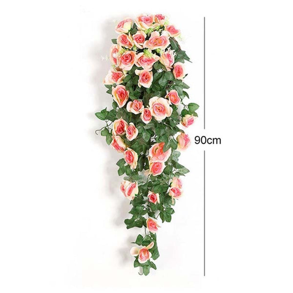 Roses Artificielles Tombantes | Plante Artificielle Déco